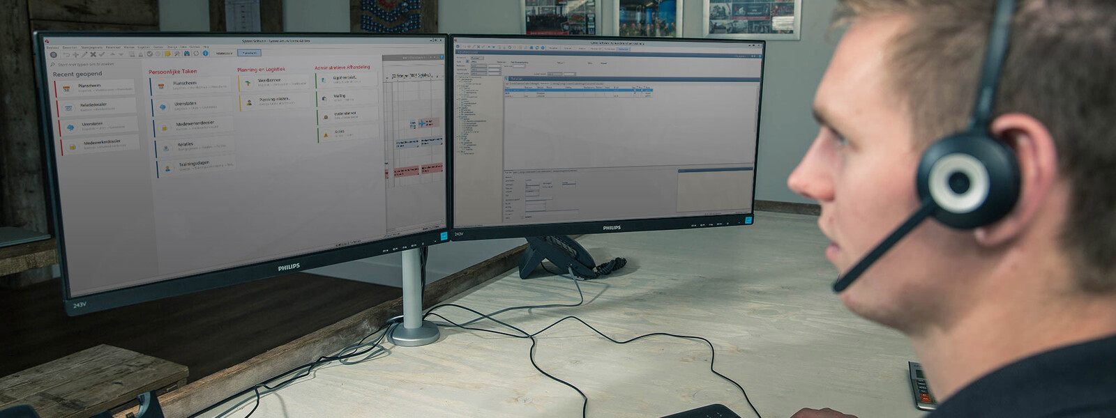 CRM & logistiek tot complete financiële administratie | Syntess