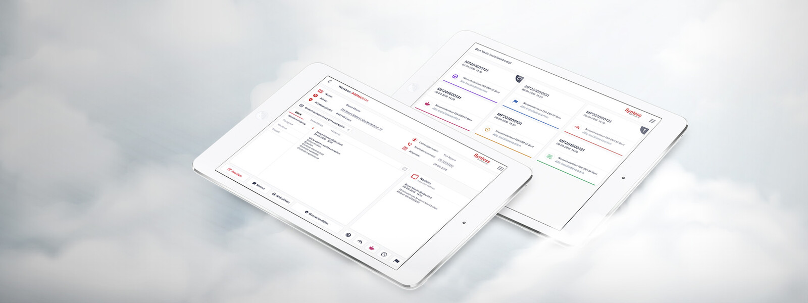 WerkbonApp en online ERP oplossingen voor de buitendienst | Syntess