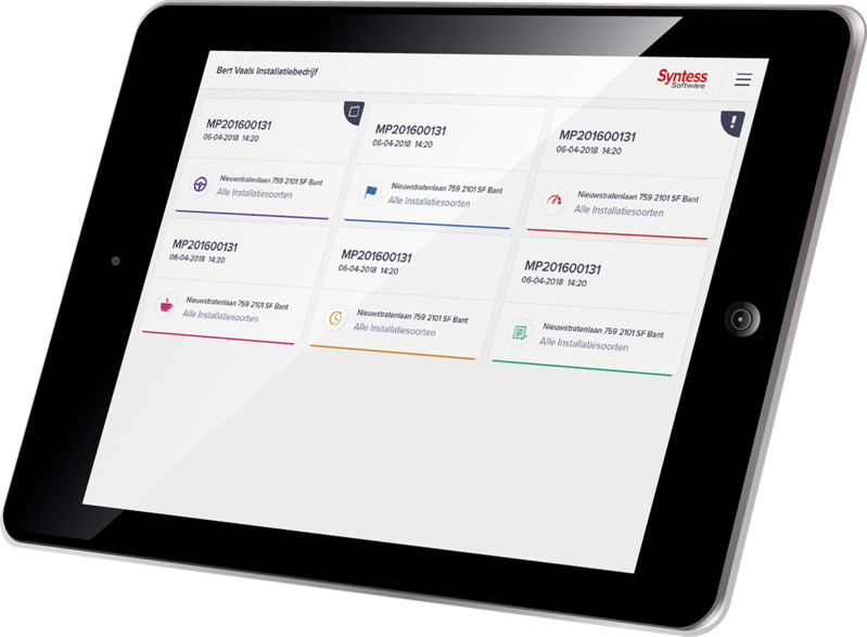 Digitale werkbon voor uw buitendienst | Syntess